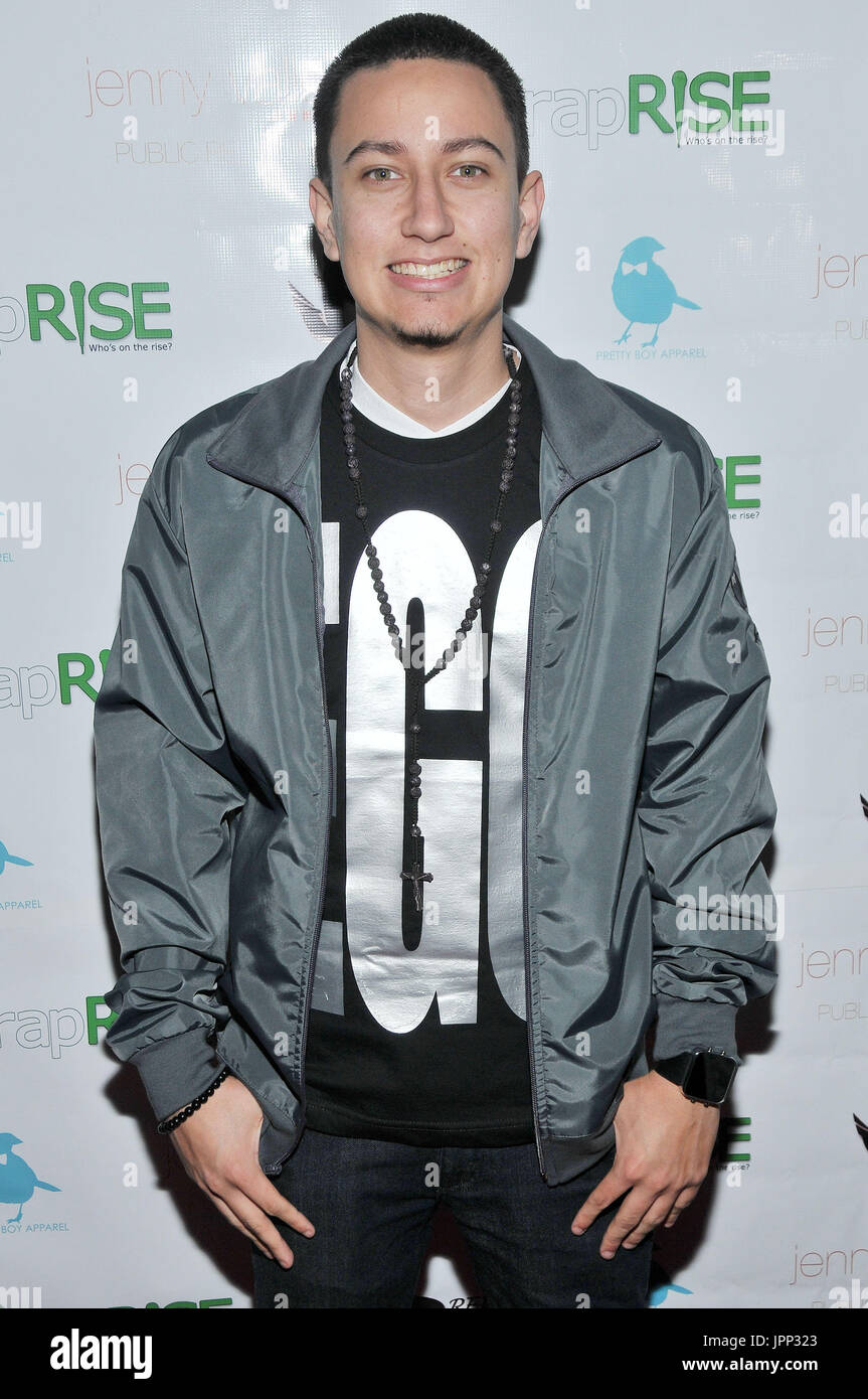 Randy "Boss Man Kaos" Dominguez Jr. at JDrew's Mixtape Release & 21st Birthday Celebration held ...