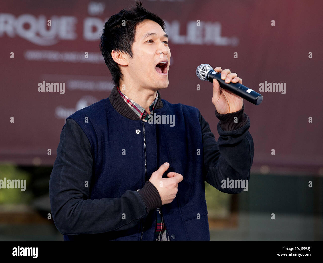 Harry Shum, Jr. at the Michael Jackson Immortalized With Hand And ...