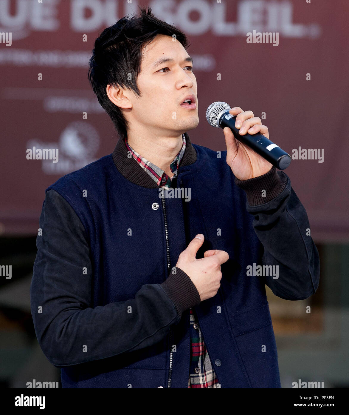 Harry Shum, Jr. at the Michael Jackson Immortalized With Hand And ...