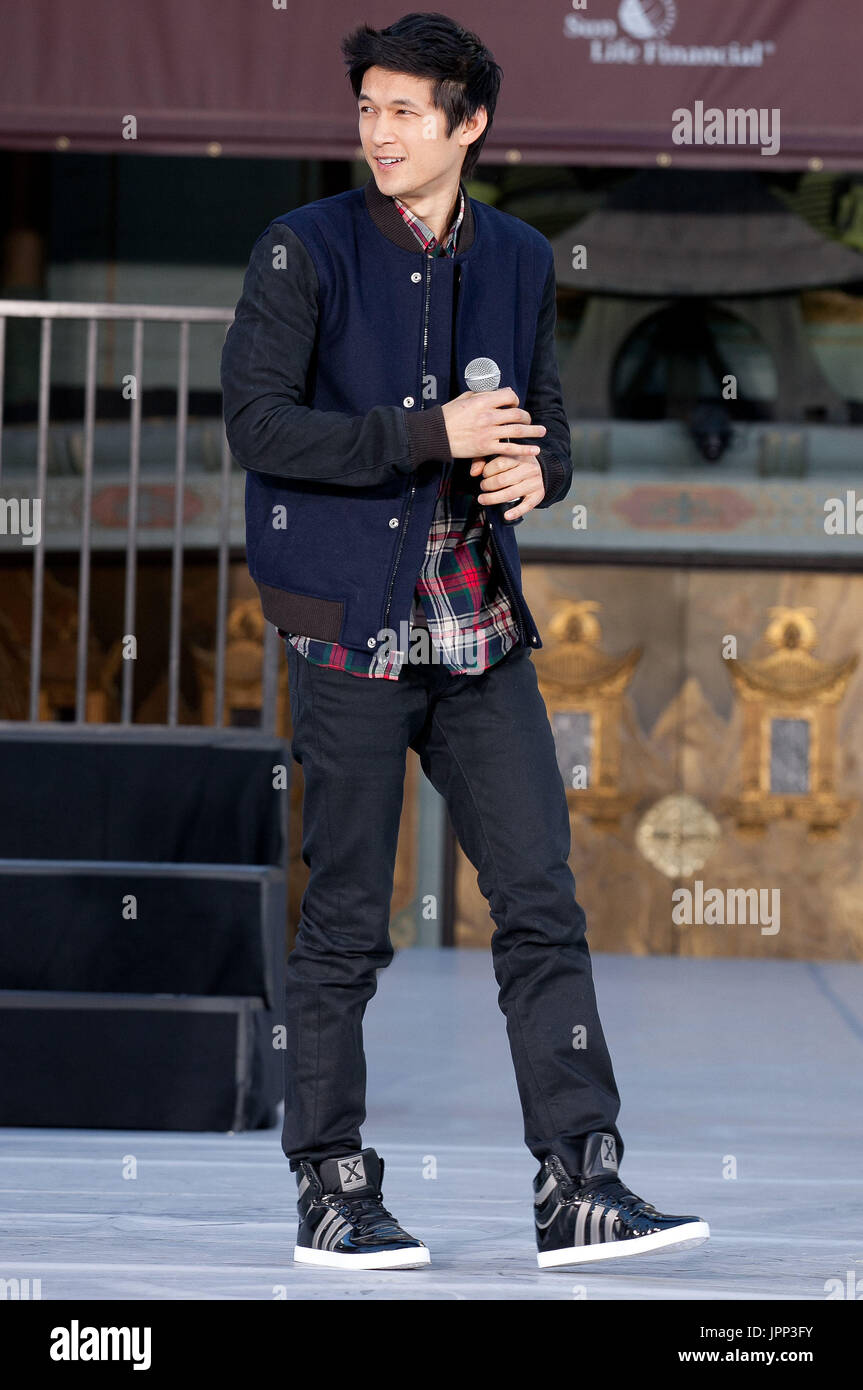 Harry Shum, Jr. at the Michael Jackson Immortalized With Hand And ...