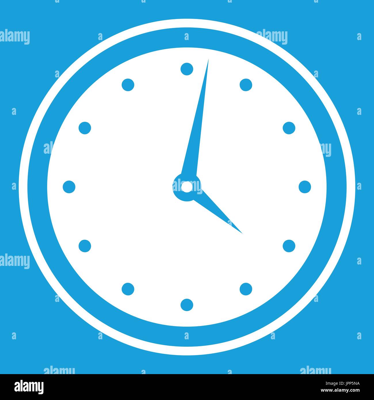 Watch icon white Stock Vector Image & Art - Alamy
