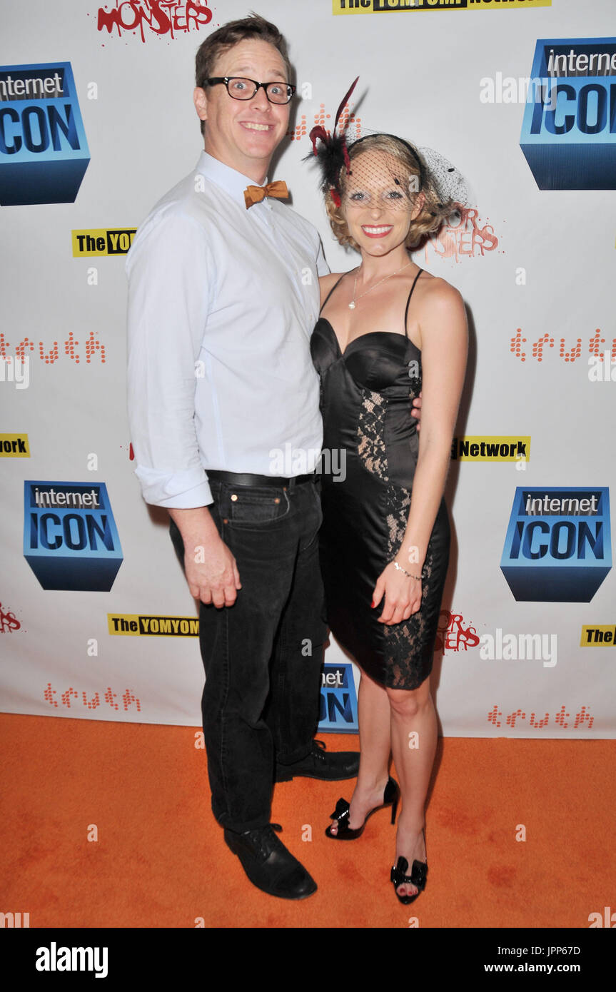 Team Morgan at YOMYOMF's LIVE "Internet Icon" Finale held at LA Center ...