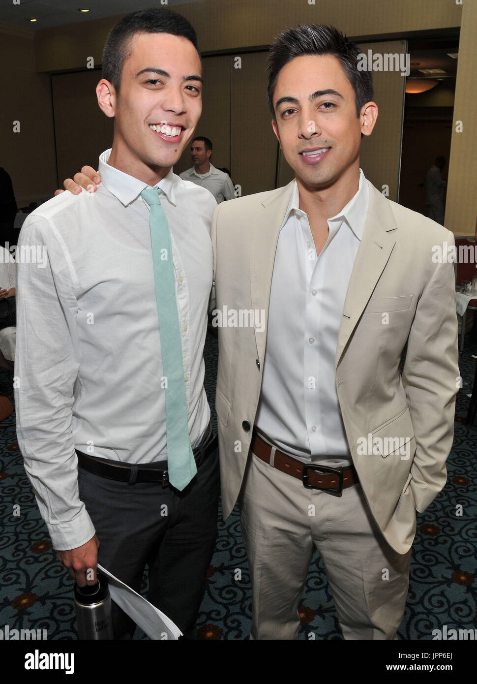 TV host Tony Cabrera of ABC7's On The Red Carpet (right) & Brother at ...