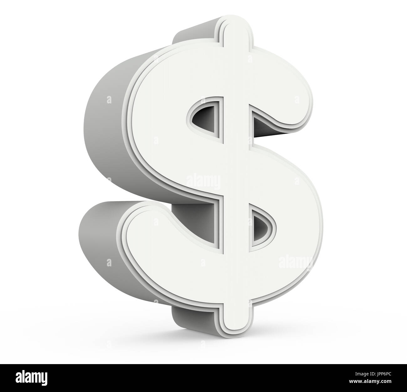 left tilt gray money mark, 3D rendering graphic isolated on white ...