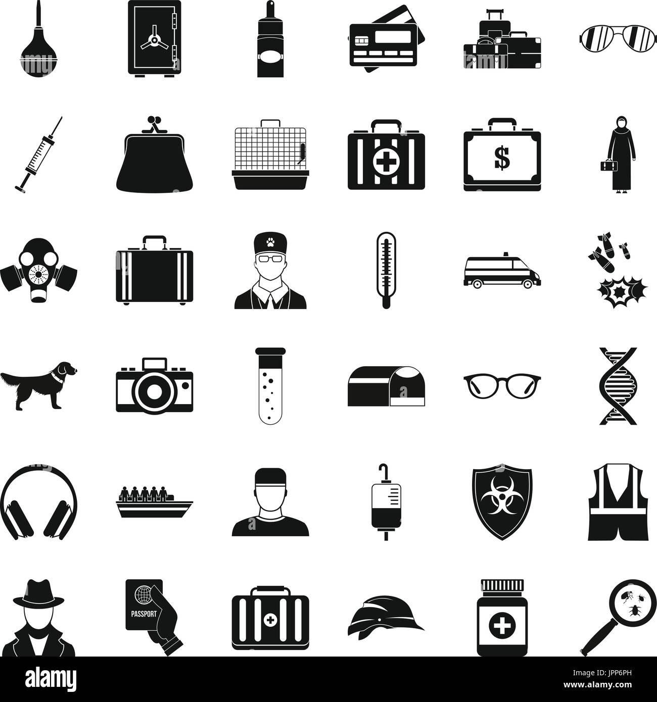 Occasion icons set, simple style Stock Vector Image & Art - Alamy