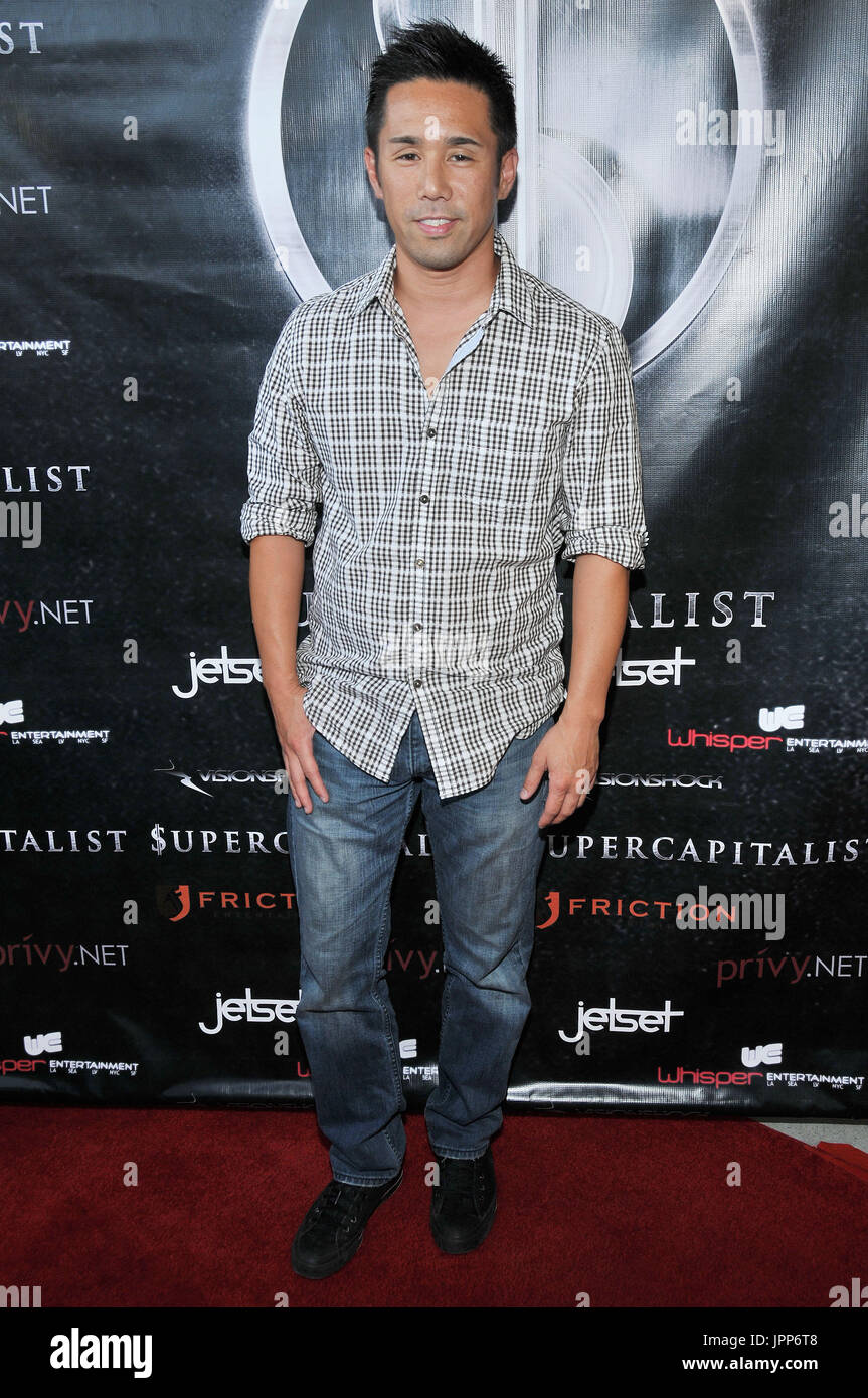Actor Parry Shen at the $UPERCAPITALIST Los Angeles Premiere held at ...