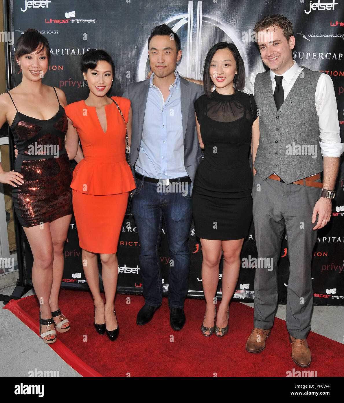 Rachel Tan, Katherine Uyen, Derek Ting, Producer Joyce Yung & Paul ...
