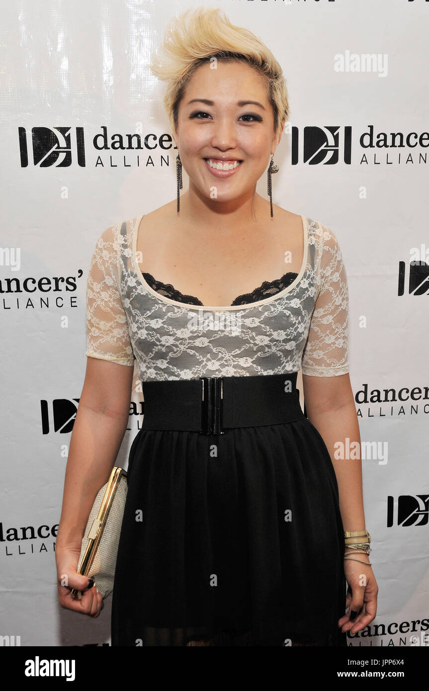 Amanda Suk at the Dancers' Alliance Historic Music Video Contract ...