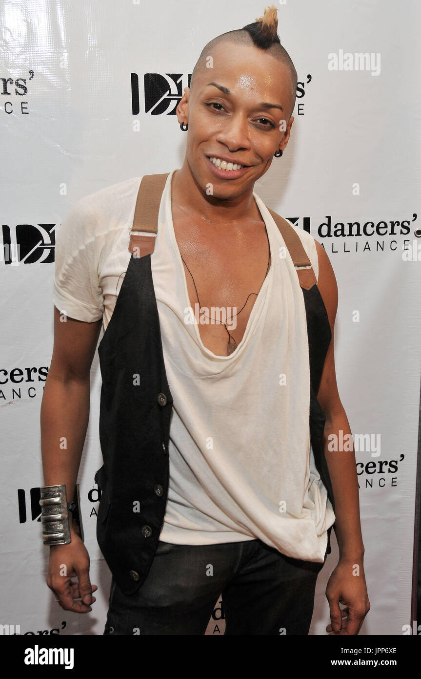 Andre Fuentes at the Dancers' Alliance Historic Music Video Contract ...