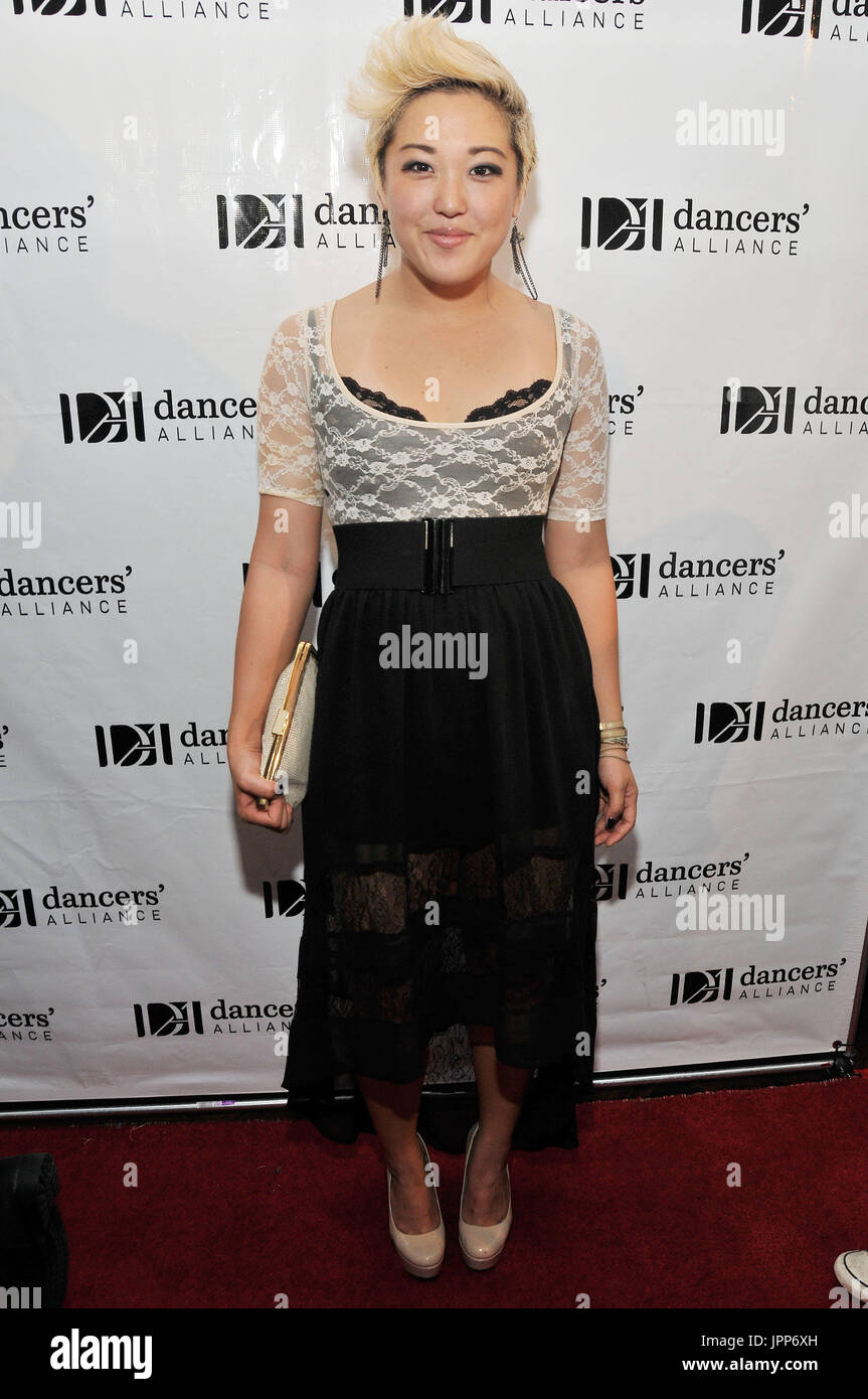 Amanda Suk at the Dancers' Alliance Historic Music Video Contract ...