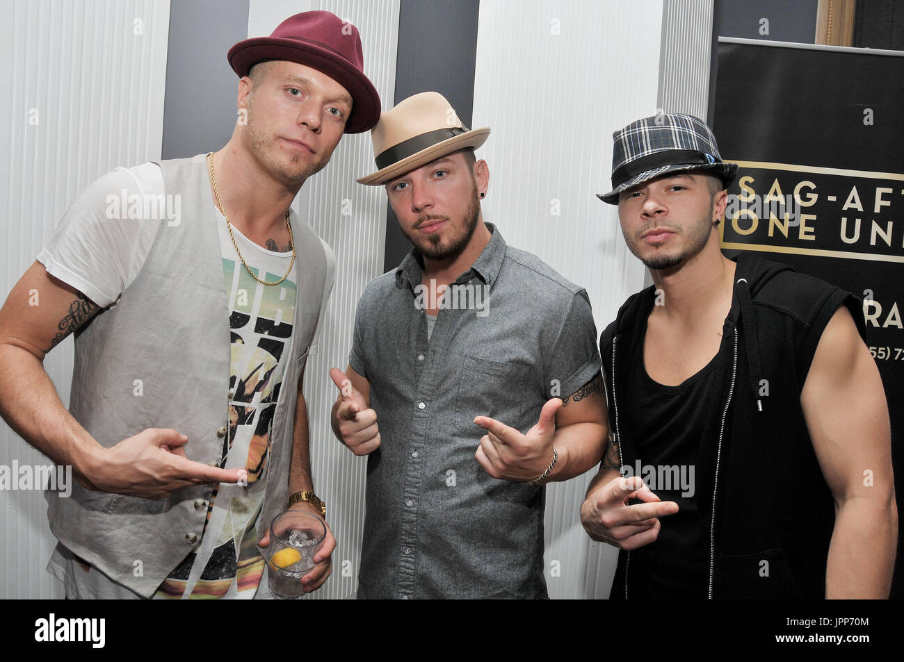 JRock Nelson, Joshua Lee Ayers & Stephen Jones at the Dancers' Alliance Historic Music Video ...