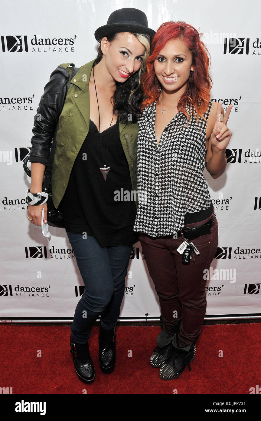 Lindsey Blaufarb & Teresa Espinosa of the Beat Freaks at the Dancers ...