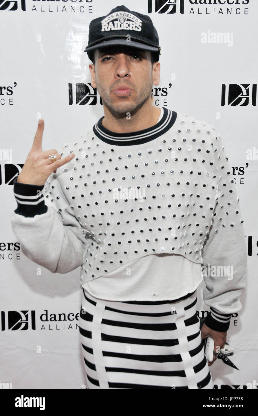 Miguel Zarate at the Dancers' Alliance Historic Music Video Contract ...