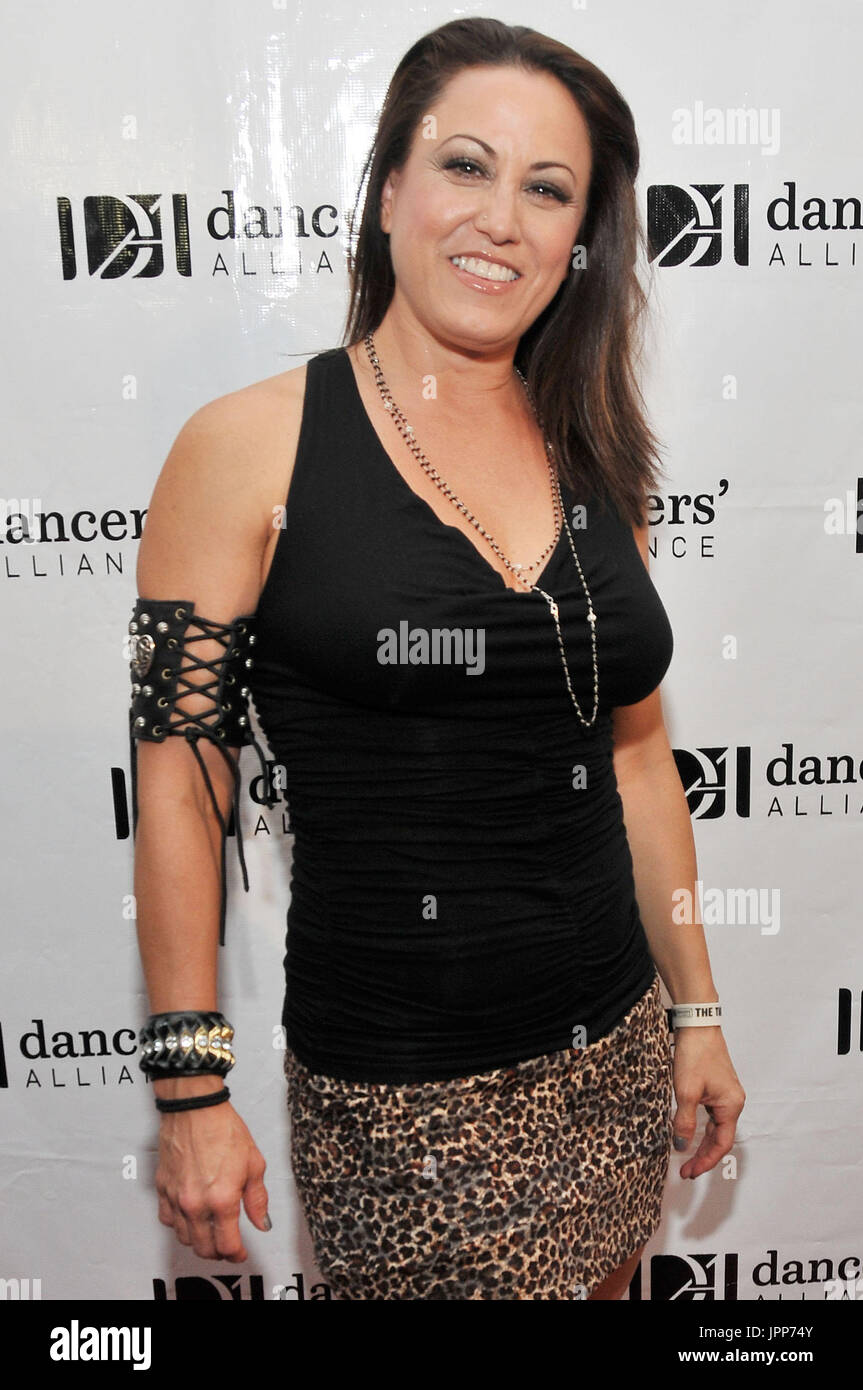 Tina Landon at the Dancers' Alliance Historic Music Video Contract ...