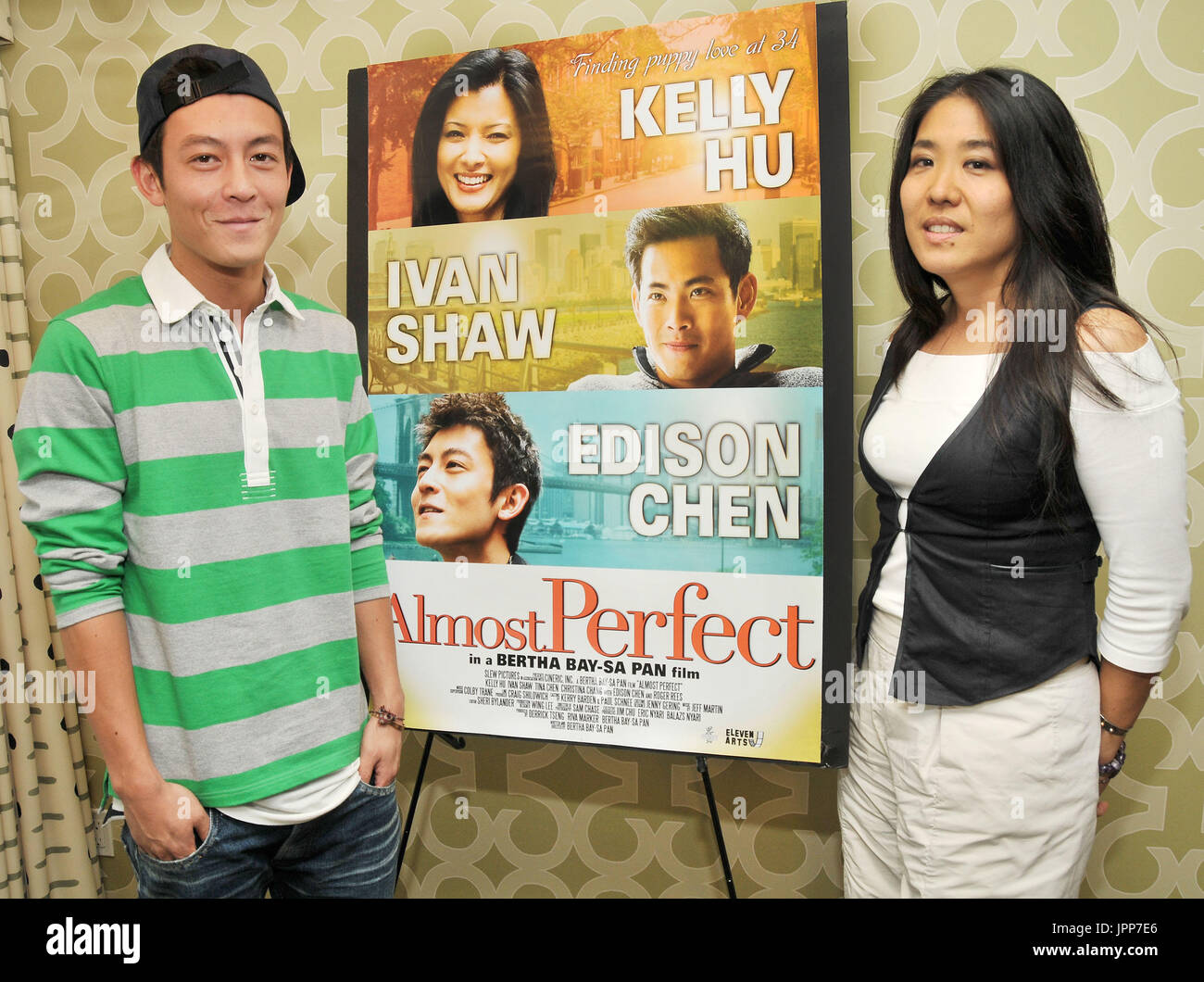Hong Kong Actor Edison Chen & Director Bertha Bay-San Pan at the ALMOST ...