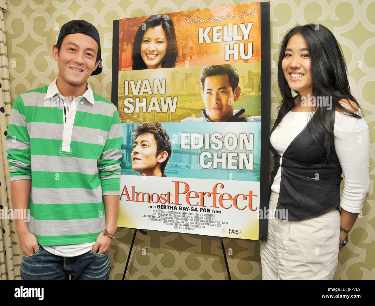 Hong Kong Actor Edison Chen & Director Bertha Bay-San Pan at the ALMOST ...