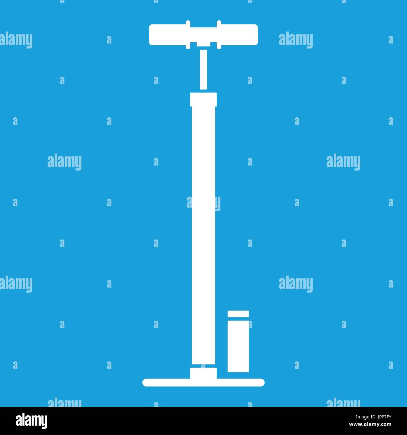 Bicycle pump icon white Stock Vector Image & Art - Alamy