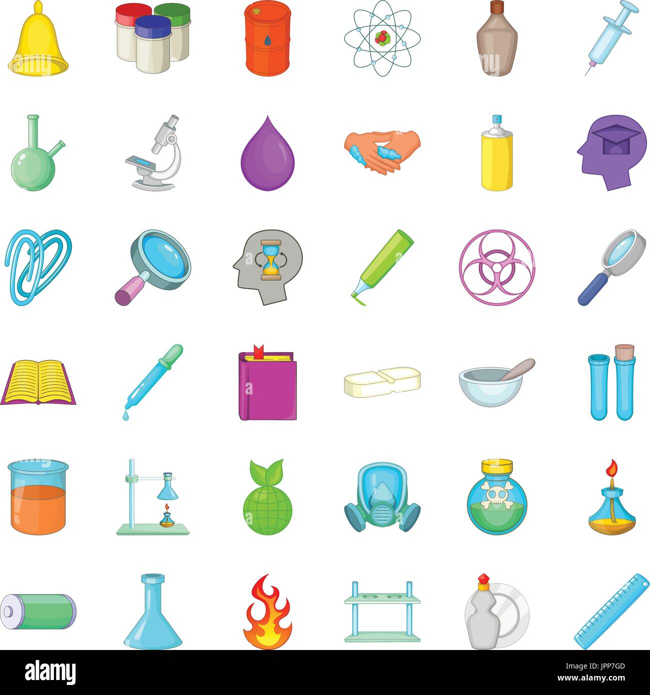 Science icons set, cartoon style Stock Vector Image & Art - Alamy Science icons set, cartoon style Stock Vector Image & Art - Alamy