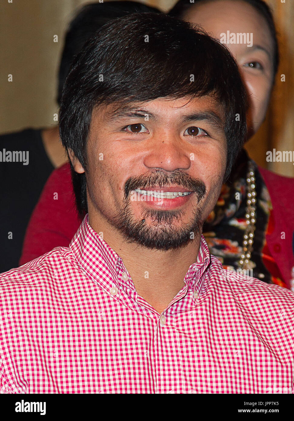 at the Manny Many Prizes Press Conference held at the Celebrity Centre ...