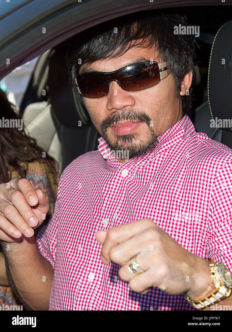 at the Manny Many Prizes Press Conference held at the Celebrity Centre ...