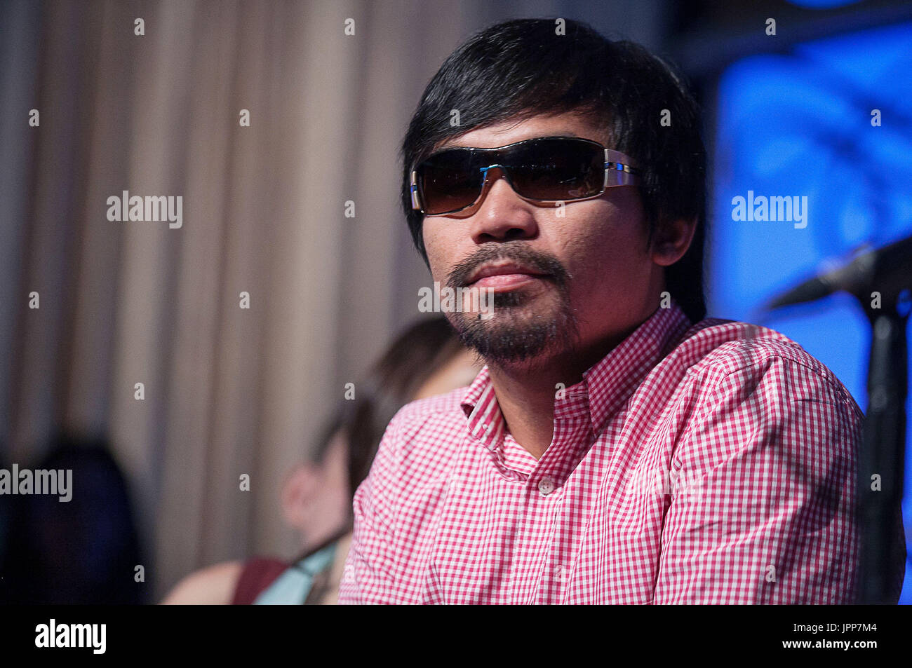 Manny Pacquiao at the Manny Many Prizes Press Conference held at the ...