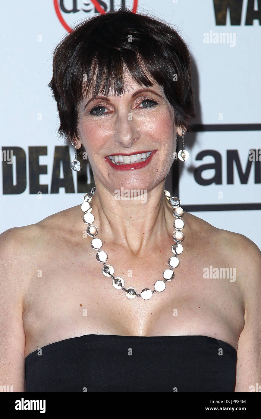 Gale Anne Hurd arrives at the premiere of AMC's 'The Walking Dead' 3rd ...
