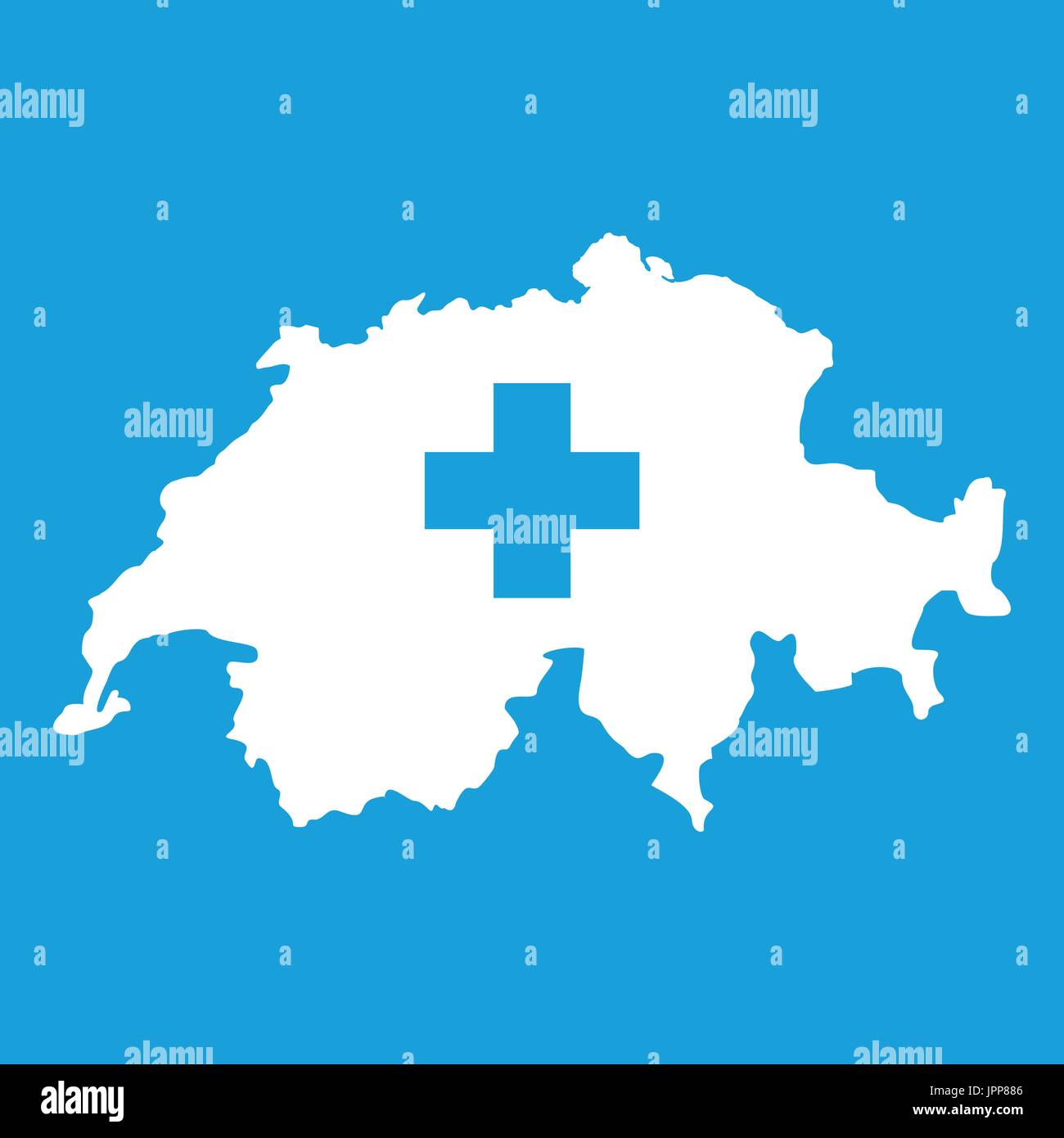 Flag of canton zurich Stock Vector Images - Alamy