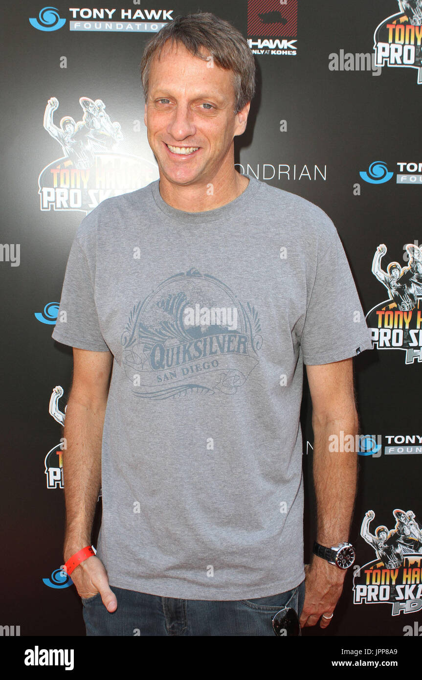 Tony Hawk at the 9th Annual Tony Hawk Stand Up For Skateparks Benefit ...