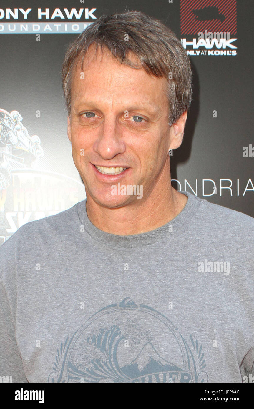 Tony Hawk at the 9th Annual Tony Hawk Stand Up For Skateparks Benefit ...