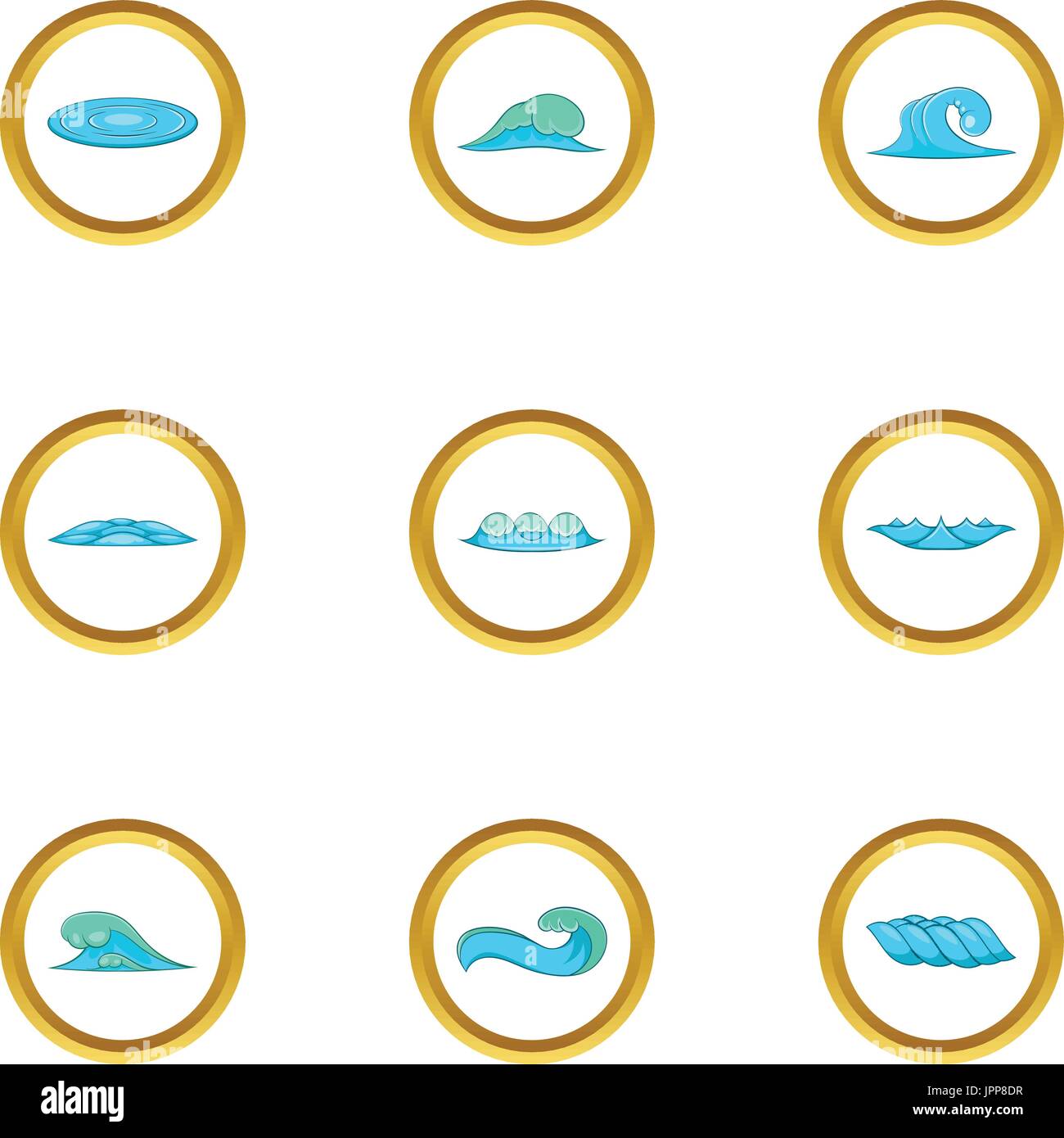 Flowing main Stock Vector Images - Alamy