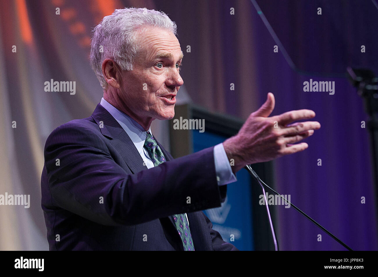 Chairman of Oracle Corporation Jeffrey O. Henley, recipient of the 2012 ...