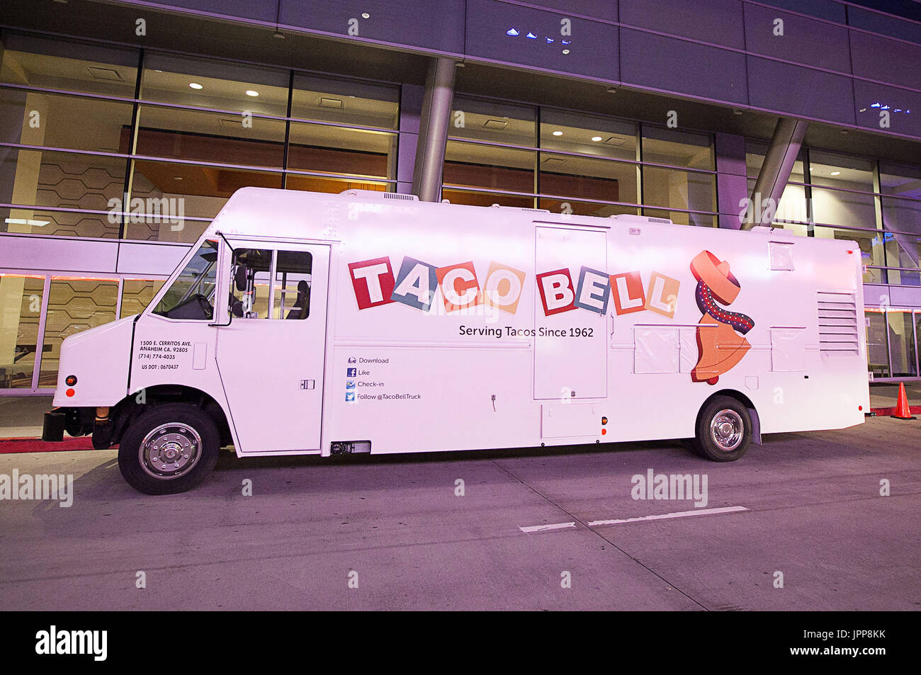 Taco Bell Truck at the 2012 Great Futures Gala - Inside held at JW ...