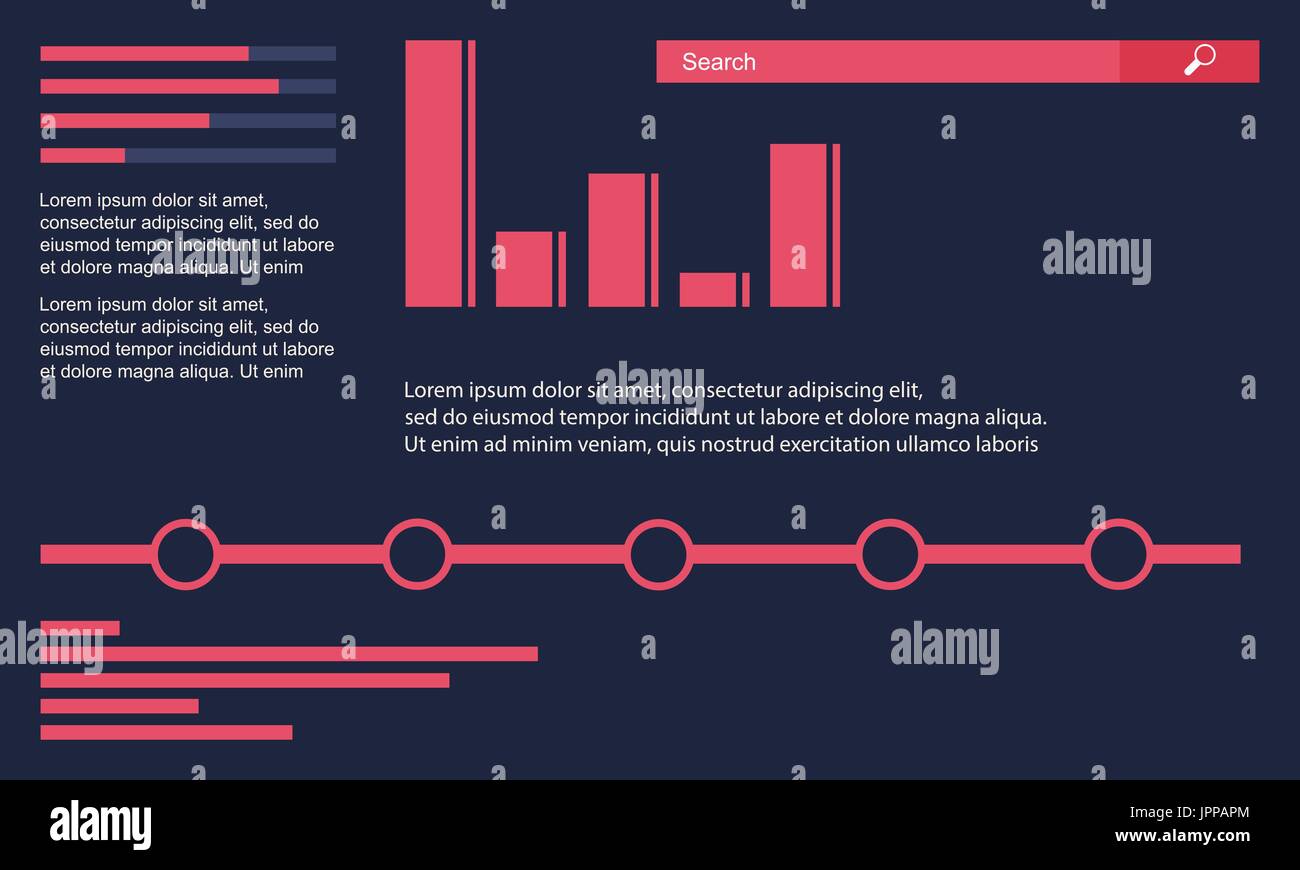 Business Infographic design graphic and data Stock Vector Image & Art ...
