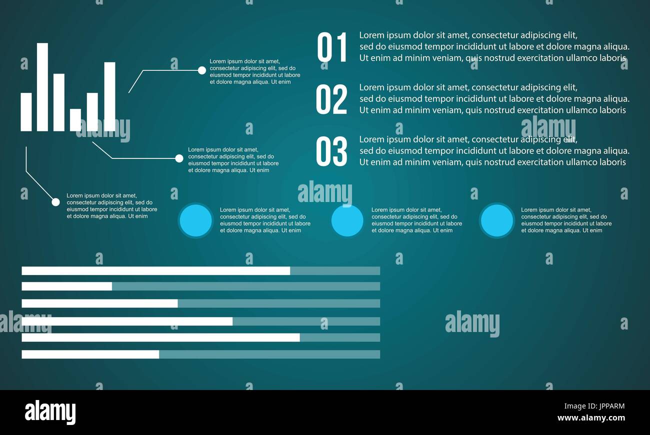 Data and graph background business infographic Stock Vector Image & Art ...
