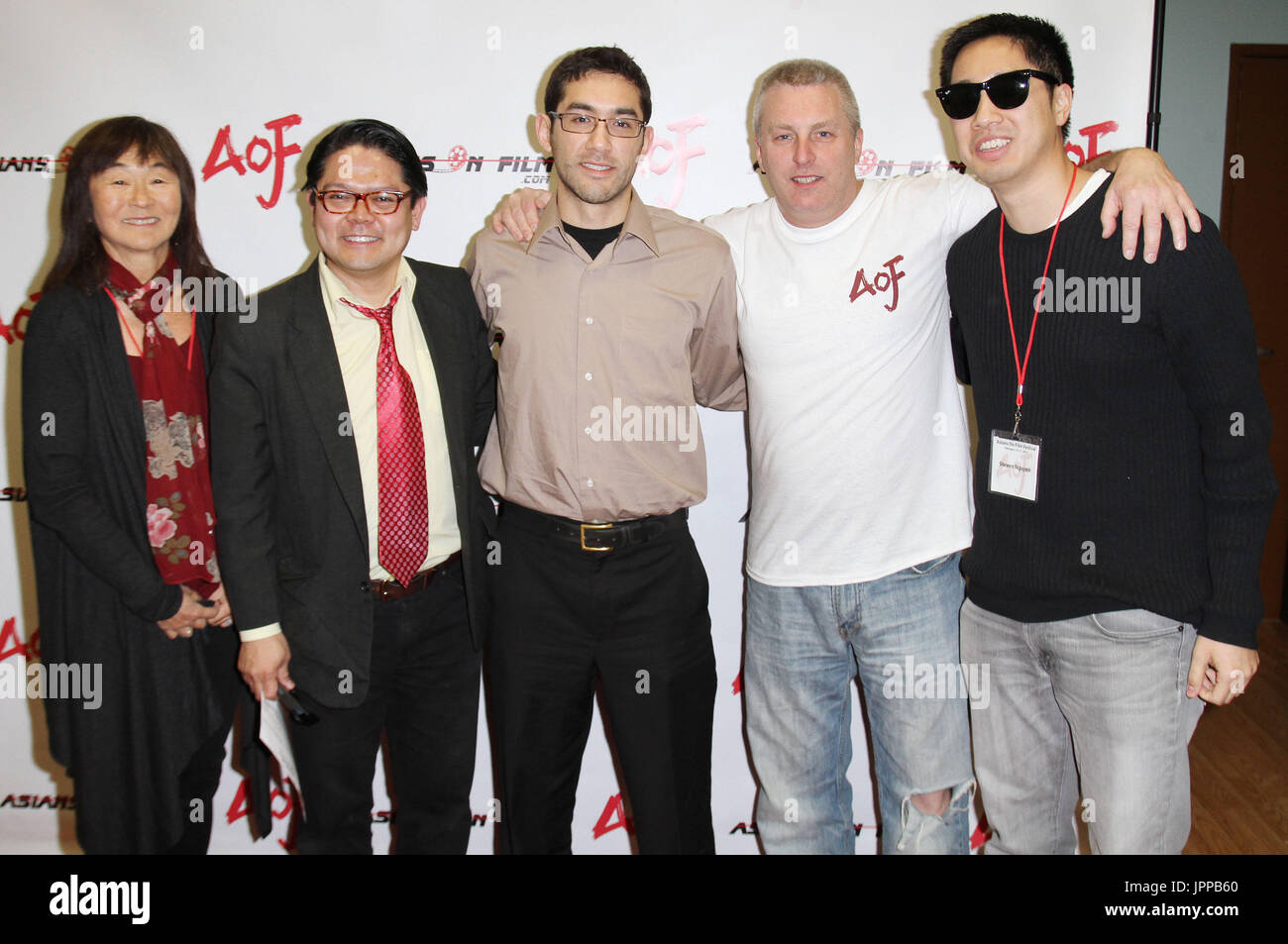 Filmmaker Sharon Yamato, Artistic Director of AOF Luis Pedron ...