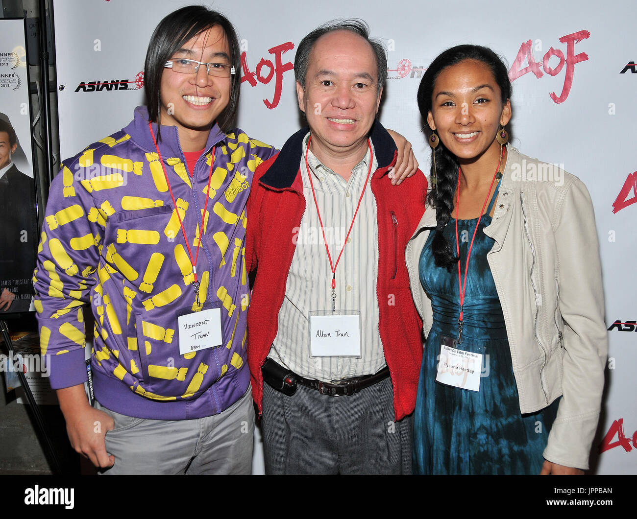 Director Vincent Tran, Allan Tran & Writer Riyaana Hartley at the ...