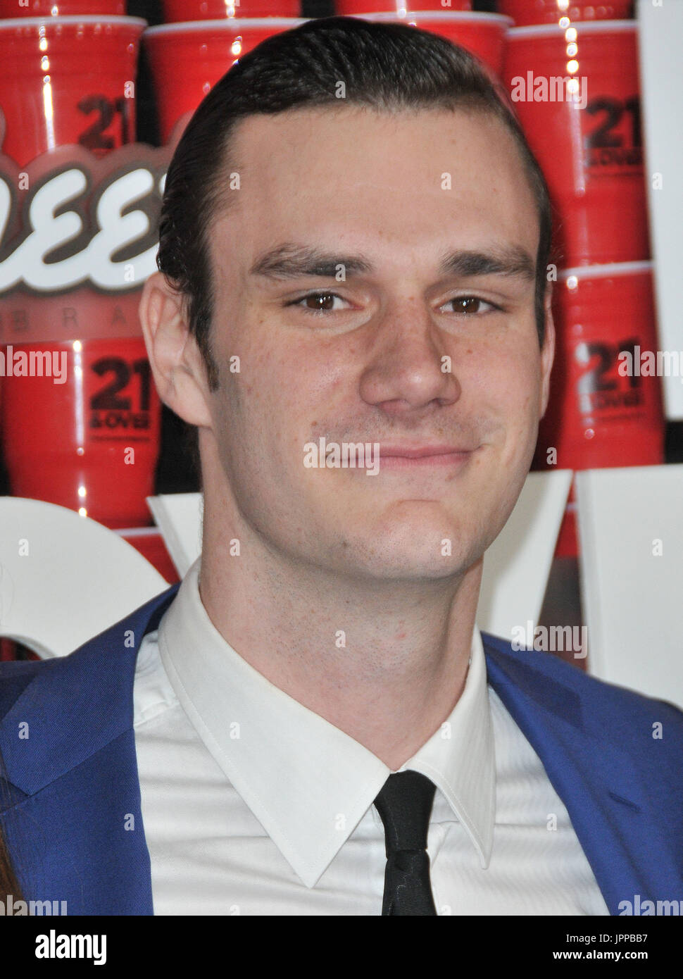 Cooper Hefner at the "21 And Over" Los Angeles Premiere held at ...