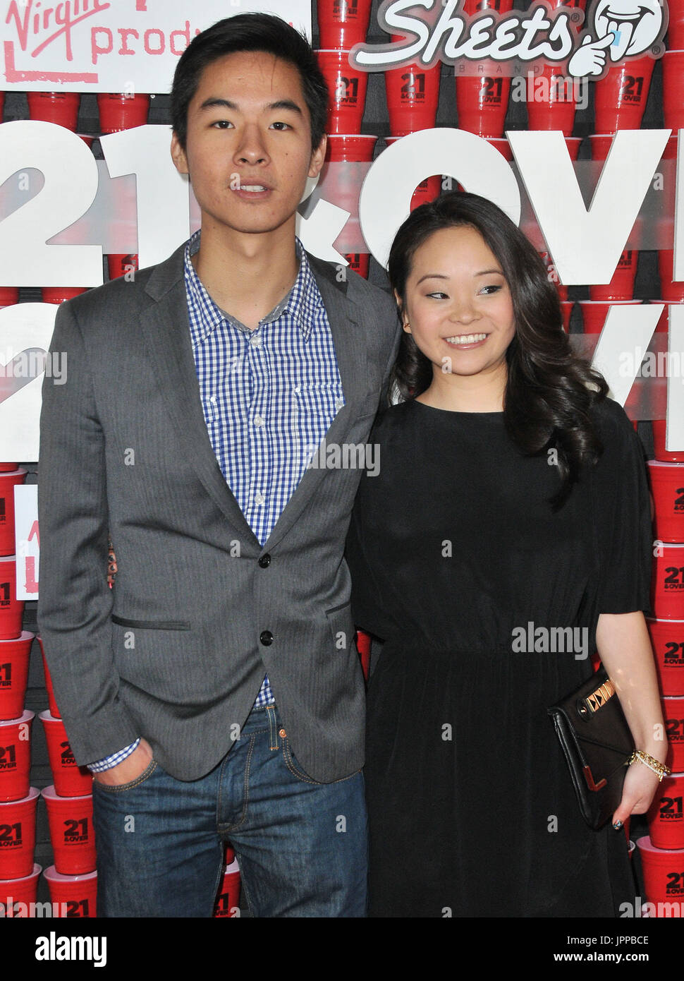 Kevin Wu AKA KevJumba & Samantha Futerman at the "21 And Over" Los ...