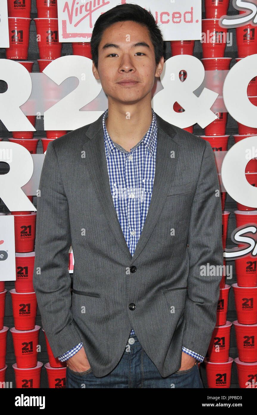 YouTube Sensation/Actor Kevin Wu AKA KevJumba at the "21 And Over" Los ...