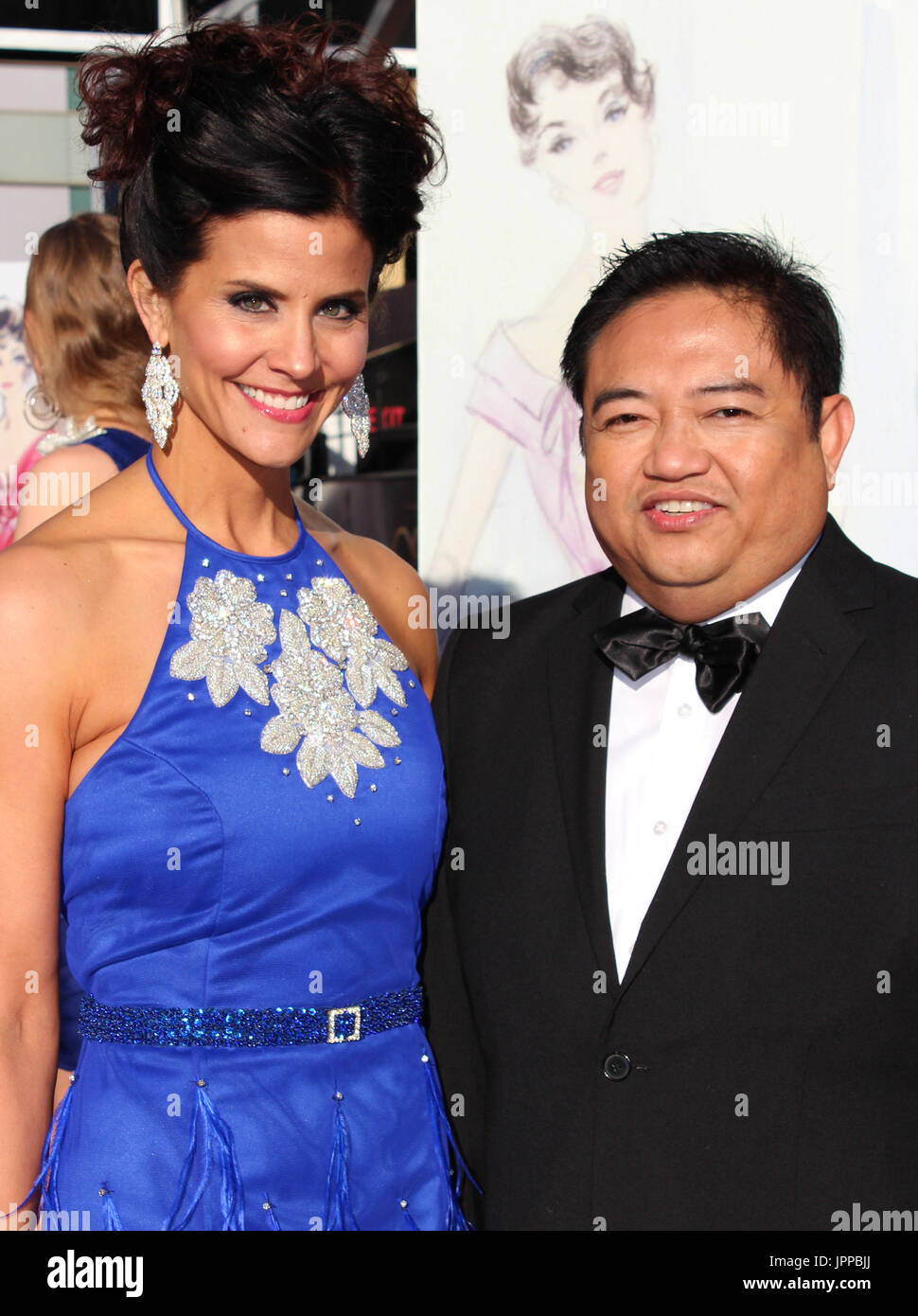 (l-r) Lu Parker and Alexis Monsanto on the red carpet of The Oscars ...