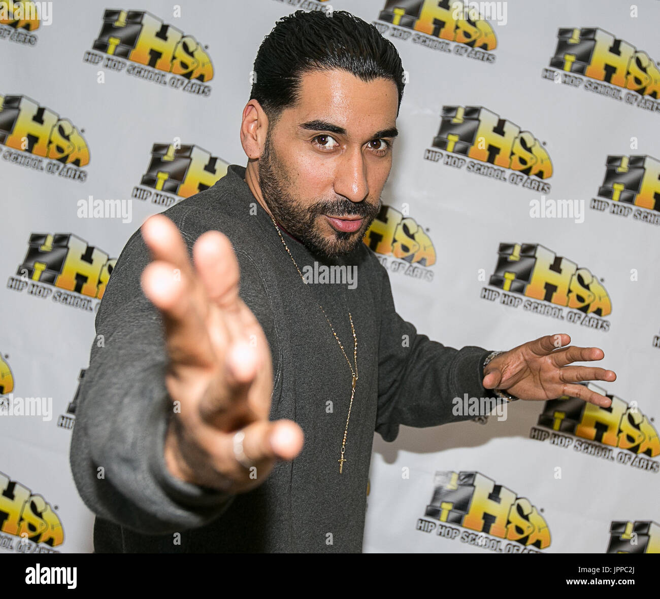 Popper Boogie Frantick at the Hip Hop School Of Arts Grand Opening at ...