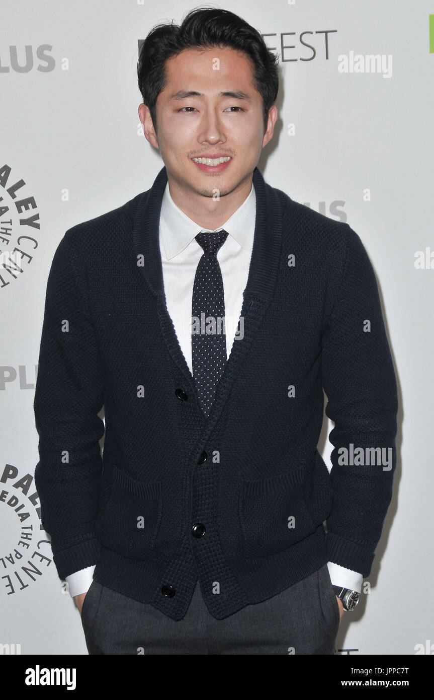 Steven Yeun at the 30th Annual PaleyFest Presents: THE WALKING DEAD ...