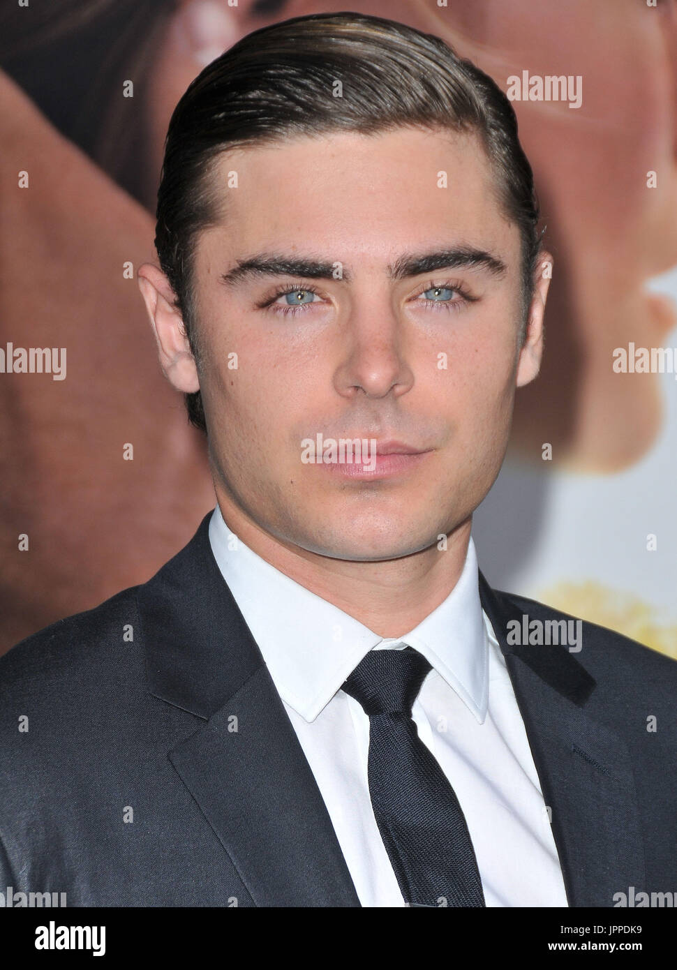 Zac Efron at "The Lucky One" World Premiere held at Grauman's Chinese ...