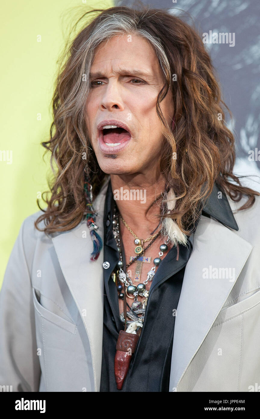 Steven Tyler at the World Premiere of "Dark Shadows" held at the ...