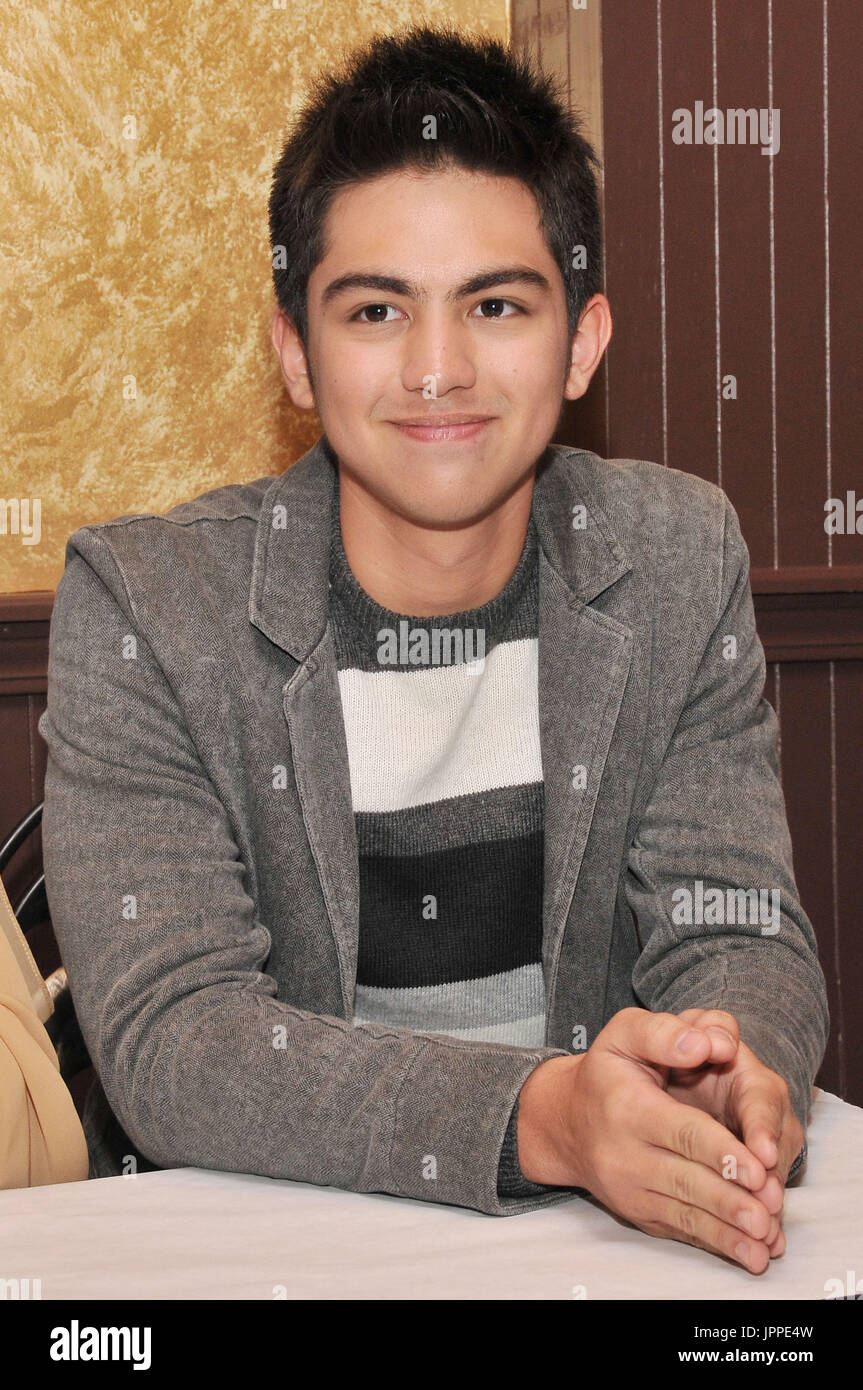 Actor Derrick Monasterio at THE ROAD U.S. Press Conference held at the ...