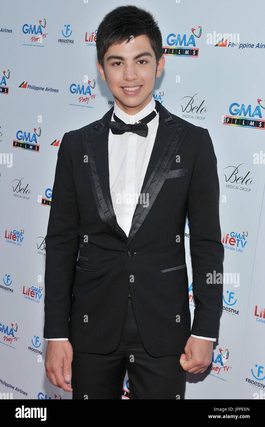 Actor Derrick Monasterio at U.S. Premiere of THE ROAD - Arrivals held ...