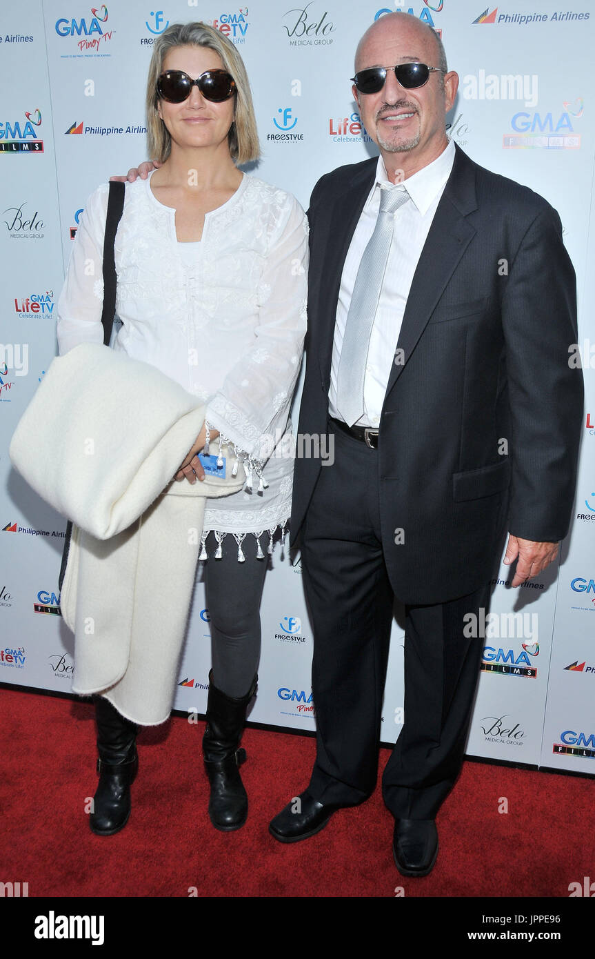 Mark Borde of Freestyle Releasing Inc & Guest at U.S. Premiere of THE ...