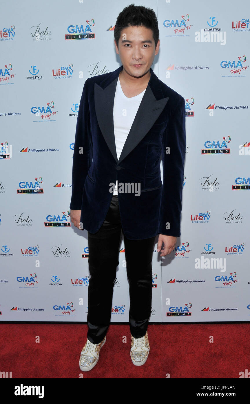GMA TV Host Tim Yap at U.S. Premiere of THE ROAD - Arrivals held at the ...