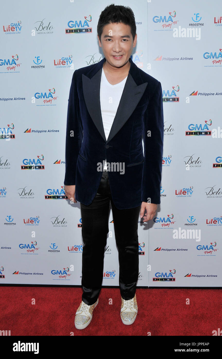 GMA TV Host Tim Yap at U.S. Premiere of THE ROAD - Arrivals held at the ...