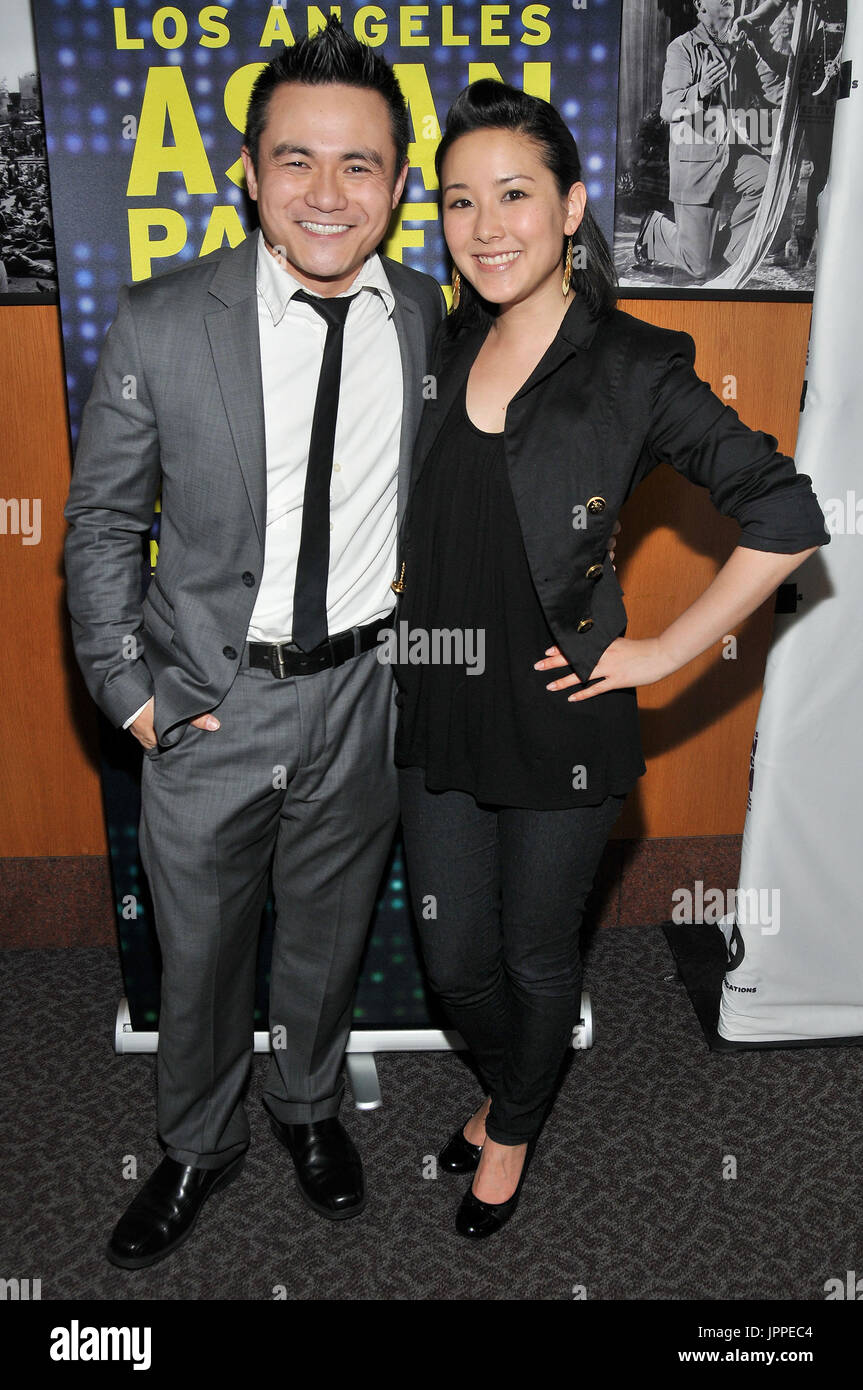 Adrian Zaw & Grace Su of MYX TV's MASHBOX at the 2012 Los Angeles Asian ...